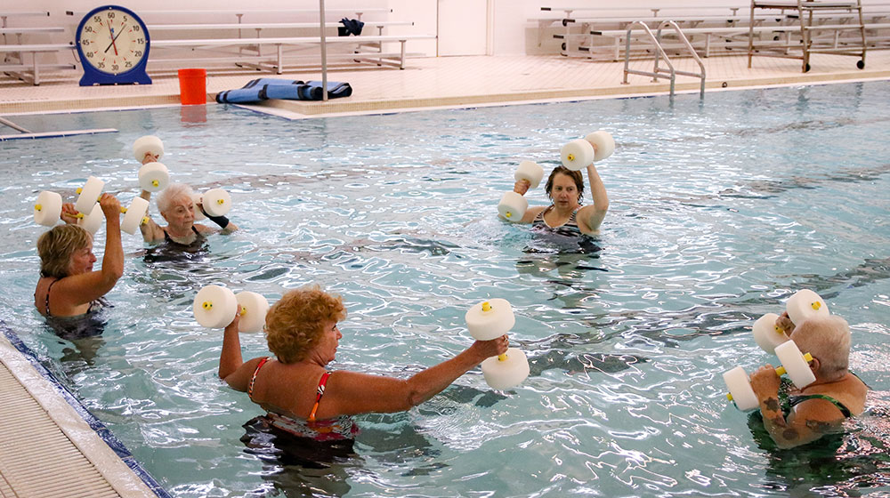 Senior Splash Southern Lakes Parks Recreation