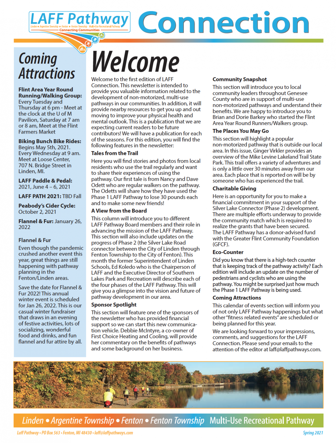 LAFF Pathway - Southern Lakes Parks & Recreation