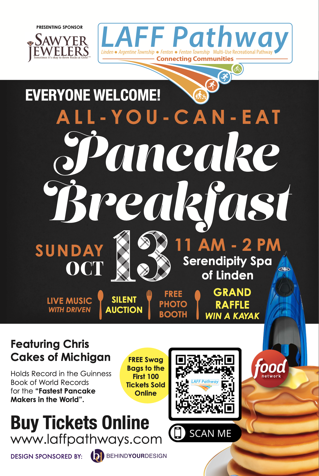 LAFF Pathway All You Can Eat Pancake Breakfast! - Southern Lakes Parks ...